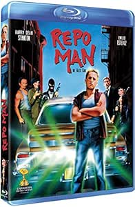 Repo man [Blu-ray]: Amazon.es: Harry Dean Stanton, Emilio Estevez, Tracey Walter, Olivia Barash ...