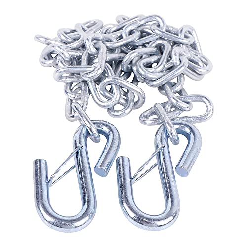 Snapklik.com : TeukRiGa 3/16 X 48 Grade 30 Steel Boat Trailer Safety Chain