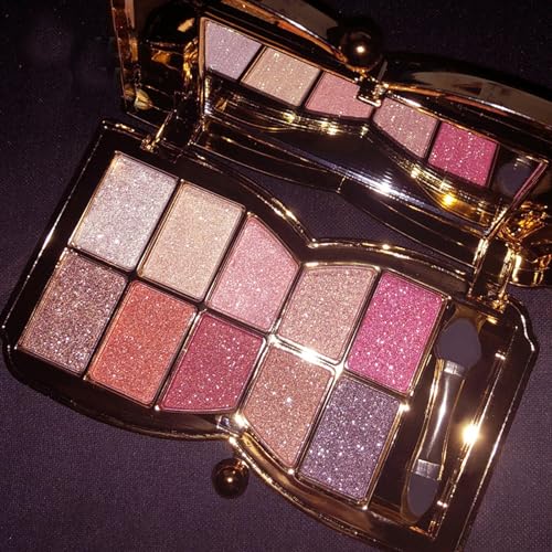 Amazon.com : Generic NEW 10 Colors Sparkle Shimmer Eyeshadow Palette ...