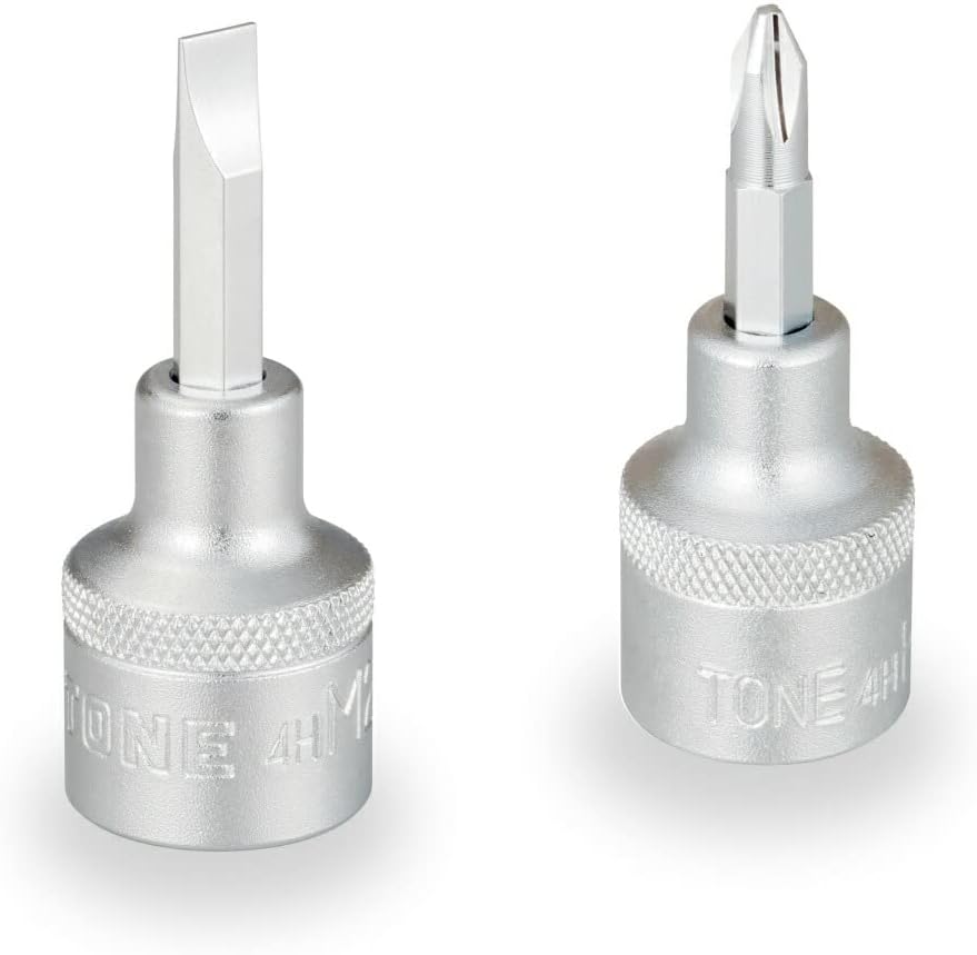 TONE 1/2" Drive Phillips and/or Flathead Socket (4H-M2) - Sockets ...