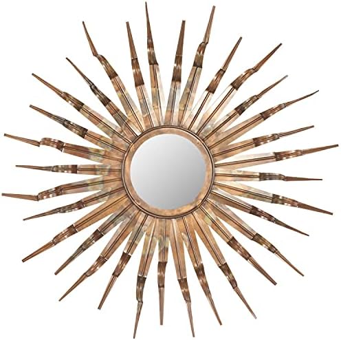 Amazon.com: SAFAVIEH Home Collection Sun Mirror, Copper : Home & Kitchen