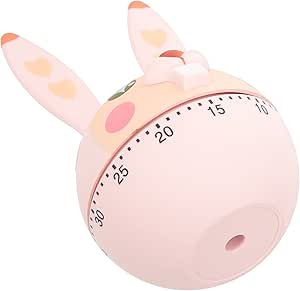 Amazon.co.jp: YARNOW Rabbit Kitchen Timer 3D Eater Bunny Alarm Clock ...