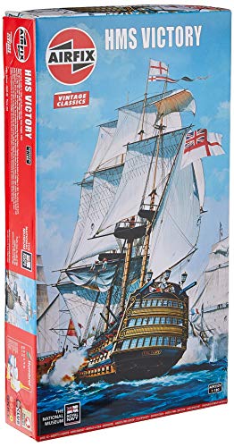 Airfix Vintage Classics HMS Victory 1765 1:180 Military Royal Naval ...