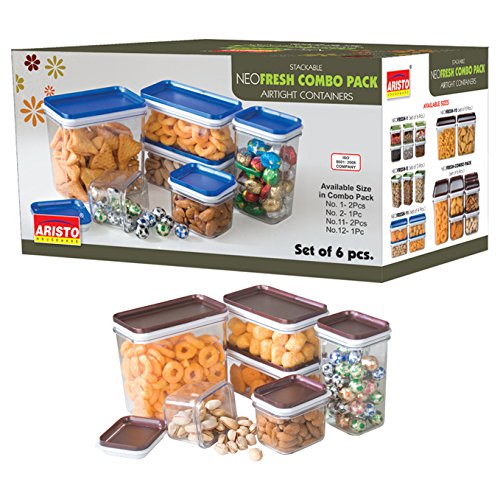 Buy Aristo Houseware Air Tight Dry Storage System - Neo Fresh - Combo ...