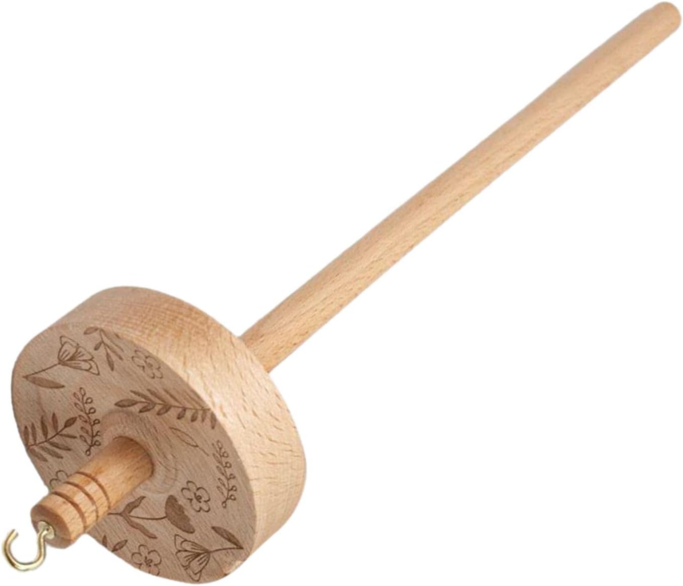 Amazon.com: Colaxi Drop Spindle Top Whorl Yarn Spinner Practical Retro ...