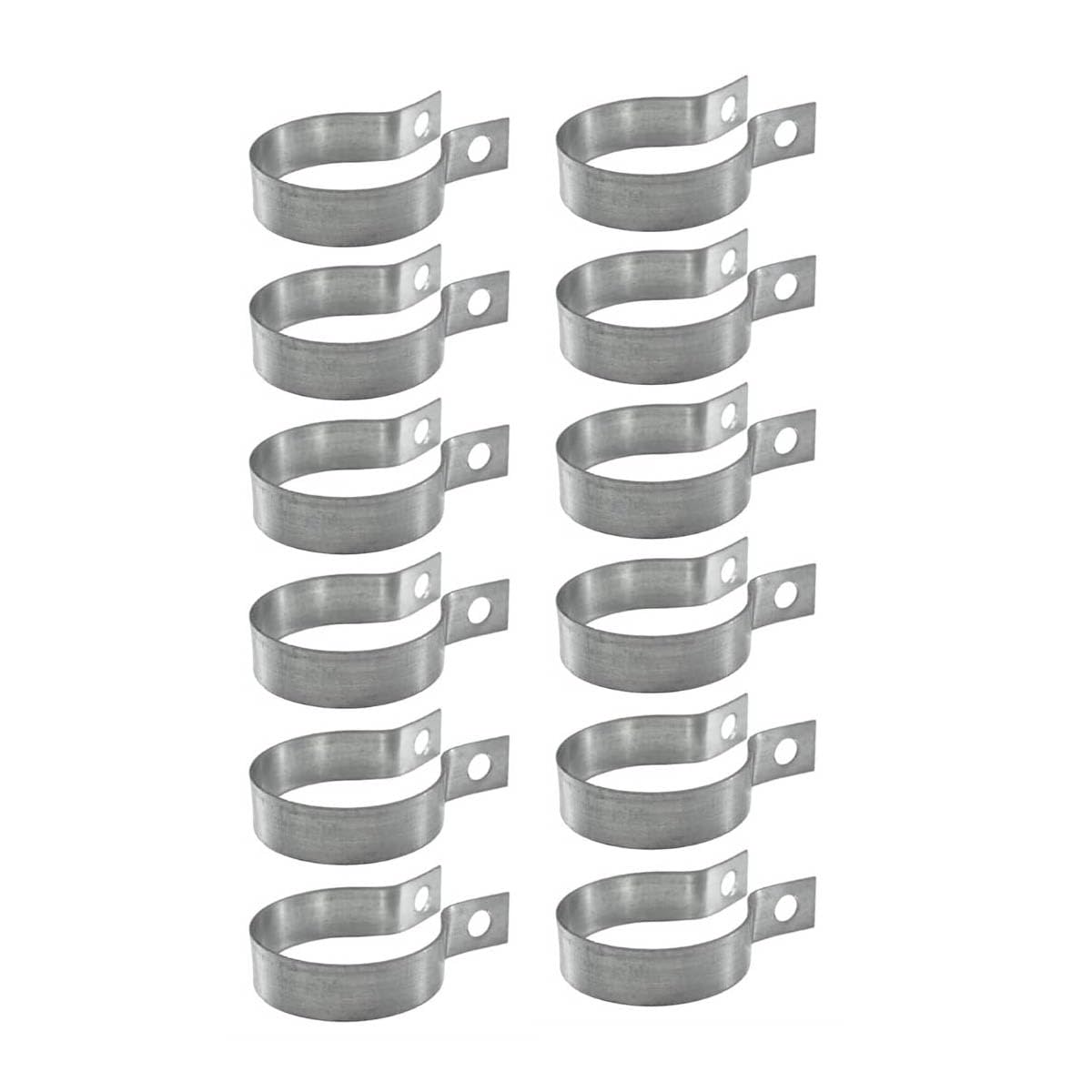 Amazon.com: MTB SUPPLY Galvanized Chain Link Fence Tension Band 2-3/8 ...