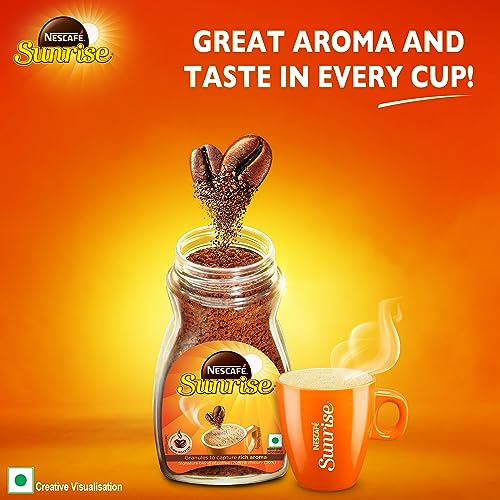 SUNRISE Nescafe Sunrise Instant Coffee Powder, Couple Pack - 190G Jar ...