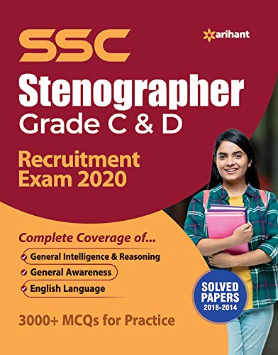 Buy SSC Stenographer (Grade 'C' & 'D') Guide 2020 (Old Edition) Book ...