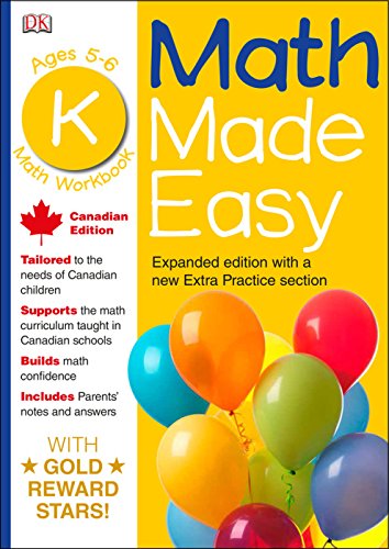 Math Made Easy Expanded Edition Kindergarten: DK: 9781553632016: Amazon ...