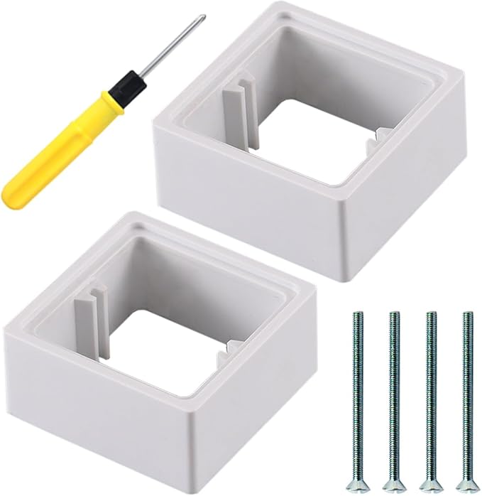 Acmerota 40mm Single Socket Spacer Light Switch Surround Cover Plates ...