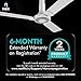 Buy NNEX Nex Glyde A40 1200Mm Ceiling Fan For Home|20% Higher Air ...