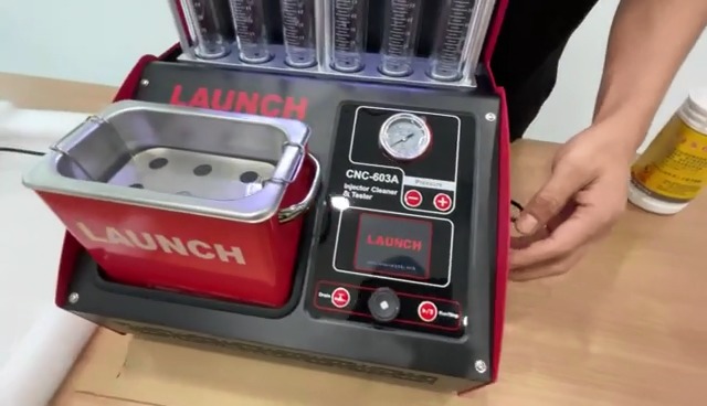 Watch LAUNCH CNC-603A Original Fuel Injector Cleaner & Tester on Amazon ...