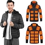 ・ブランド:TeamSky・製造元:TeamSky・【23箇所発熱・3段階温度調節】電熱ウェアは首、腕、肩、胸、腹部、腰、背に大面積のヒーターを内蔵され、発熱効果が抜群、最速数秒で加熱スタートを実現、服の発熱エリアと保温性をもっと向上させ、...