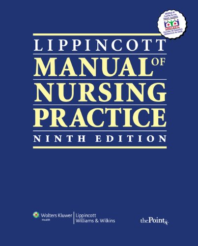 Lippincott Manual of Nursing Practice: 9781608314355: Medicine & Health ...