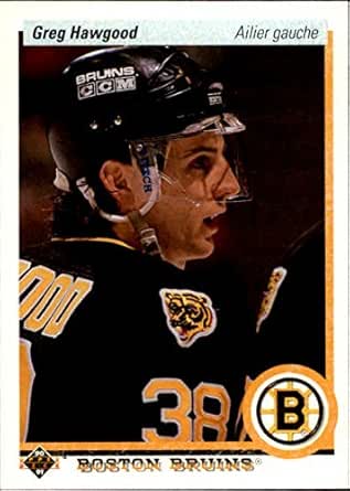 Amazon.com: 1990-91 Upper Deck French #391 Greg Hawgood NHL Hockey ...