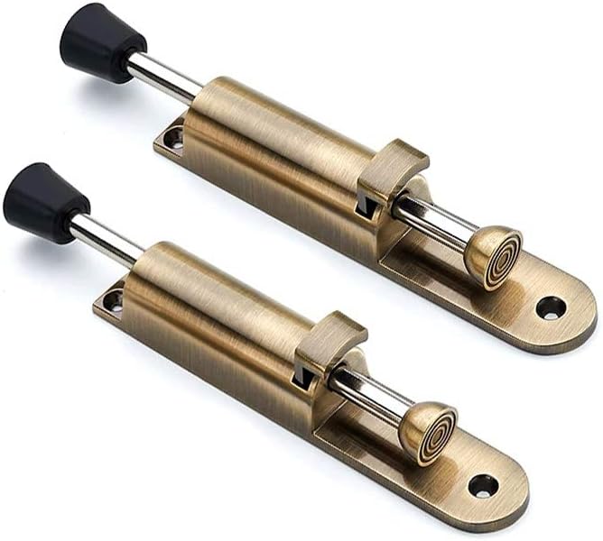 Amazon.com: TOGU 2 Pcs Stainless Steel Semi-Automatic Door Stopper ...