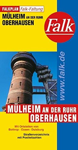 Falkplan Falk-Faltung Mülheim an der Ruhr - Oberhausen : Amazon.de: Bücher