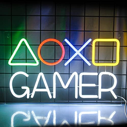 wanxing Gamer Neon Sign Gaming Neon Signs for Wall Decor Gamer LED ...