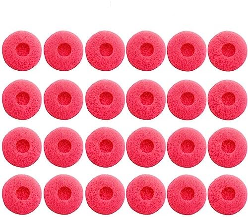 JIMCOM 24Pcs Ear pads Headphone Earpads Replacement Sponge Covers for ...