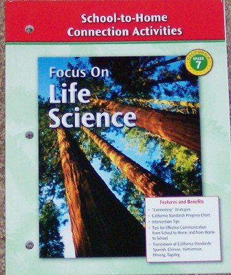 School to Home Connection Activities Grade 7 (Focus on Life Science ...