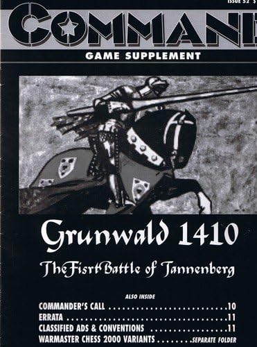 Amazon.com: XTR: Command Magazine #52, with Grunwald 1410 Board Game ...