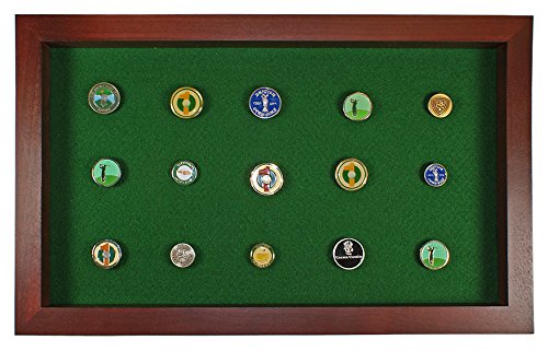 Amazon.com: Eureka Golf Products Golf Ball Marker Display Case | Holds ...