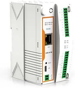 PUSR M100 Industrial Remote IoT Edge Computing IO Gateway MQTT/SSL Modbus Gateway RS485/232 ...