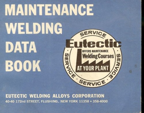 Eutectic Maintenance Welding Data Book - Livros na Amazon Brasil