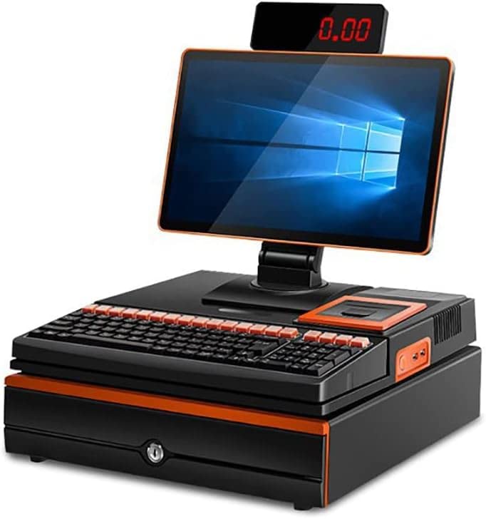 Amazon.com: HDCCDM Cash Register, POS Terminal with Handheld Scanner ...