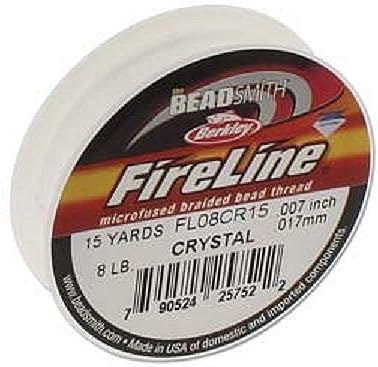 Amazon.com: The Beadsmith Fireline by Berkley – Micro-Fused Braided ...