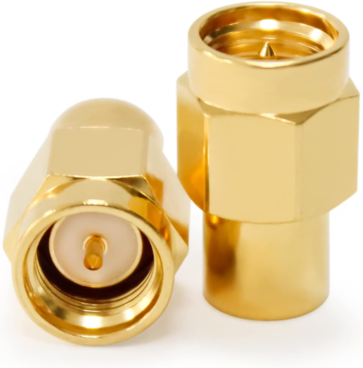 Amazon.com: DHT Electronics RF coaxial Connector Adapter SMA Male ...