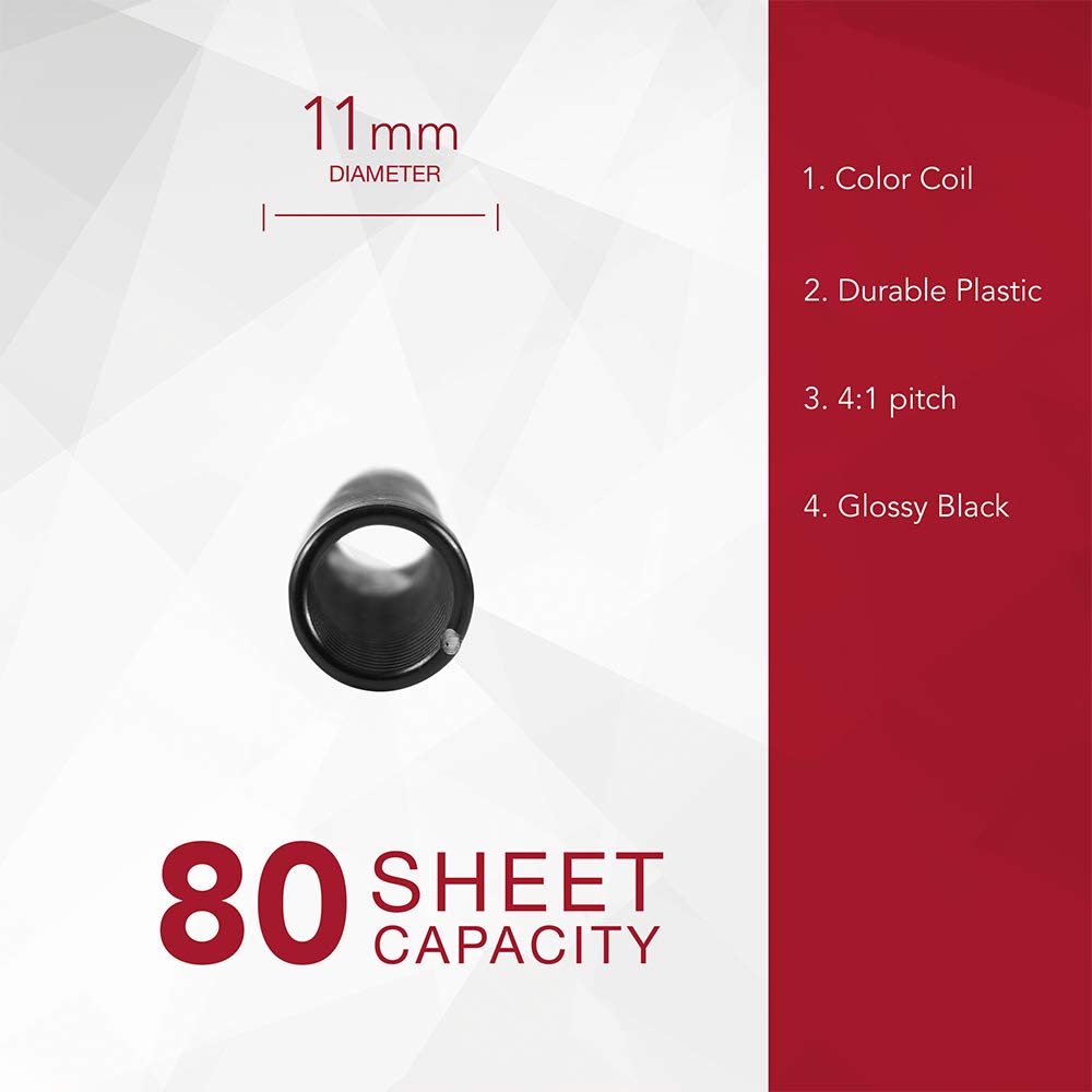 Snapklik.com : GBC Binding Spines / Spirals / Coils, 11mm, 80 Sheet ...