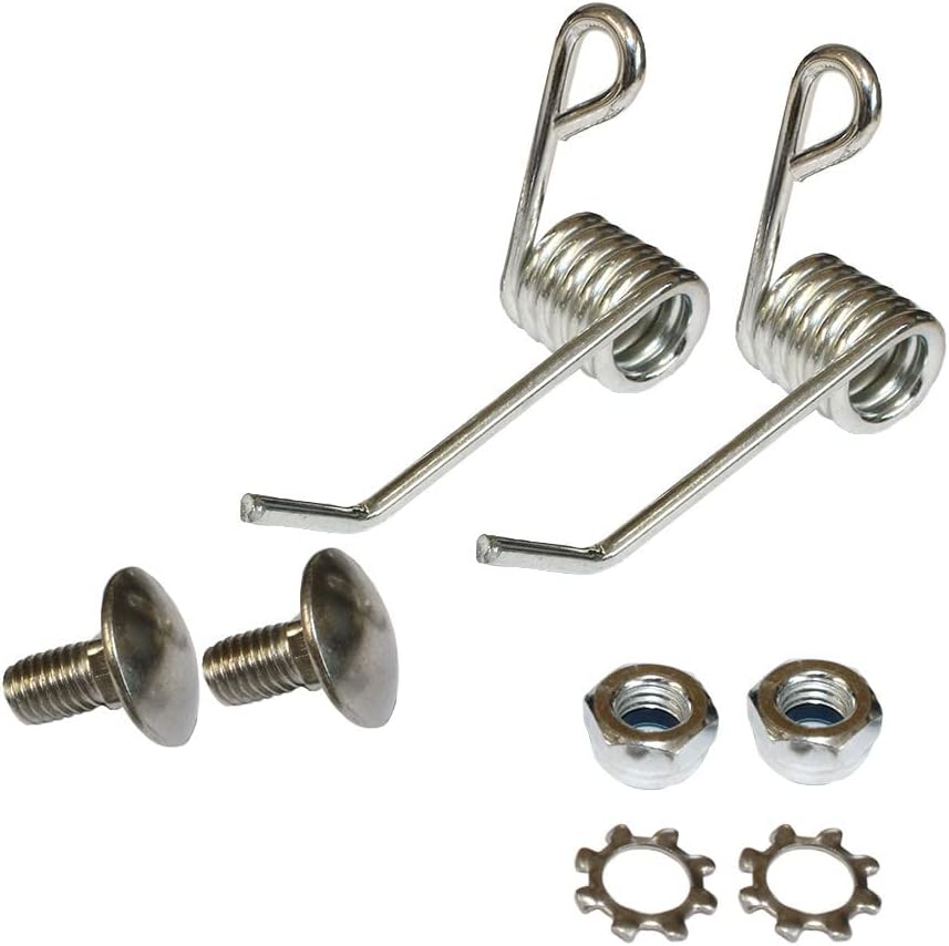 Redpart 2 Pack of Scarifier Bolt On Spring Tips Tine For Dethatch Moss ...