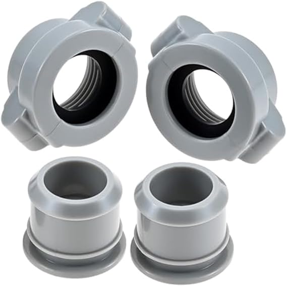 HomeVortex Swimming Pool Water Pipe Coupling Screw Nut Connector; Spa ...