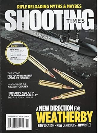 Shooting Times Magazine November 2019: Amazon.com: Books