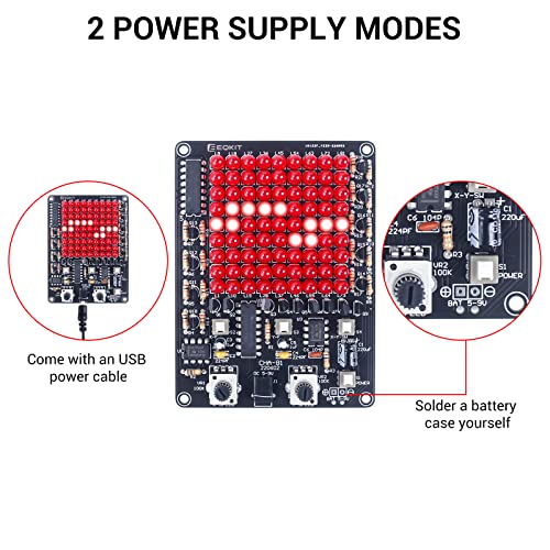 Snapklik.com : Soldering Practice Kit, Icstation LED Light Kit ...