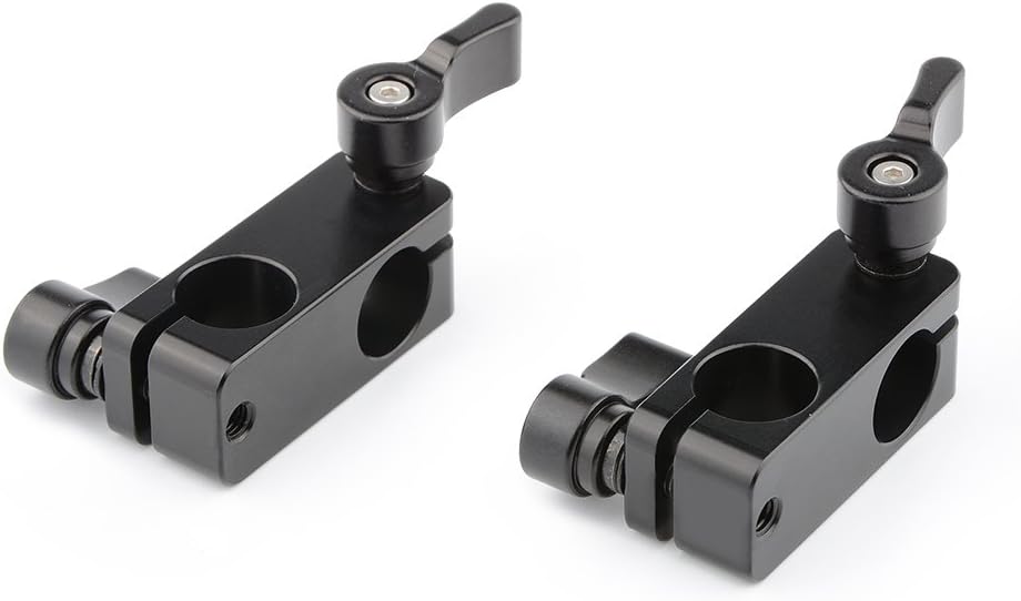 Amazon.com : CAMVATE Right Angle Rod Clamp 15mm Rod 90 Degree Rotate ...