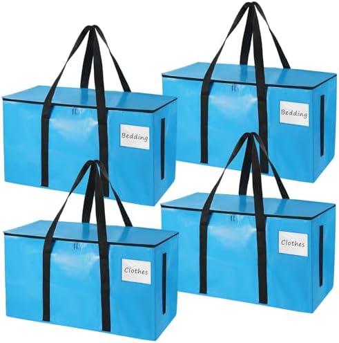 Amazon.com: Storage Bags for Clothes, Extra Large Clothing Storage Bags ...