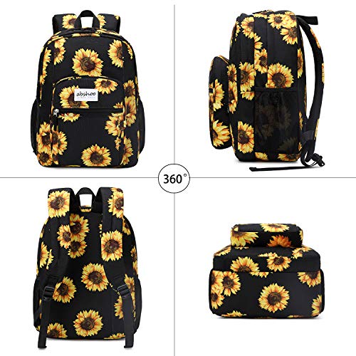 abshoo Classical Basic Womens Sunflower School Backpack For Teen Girls ...