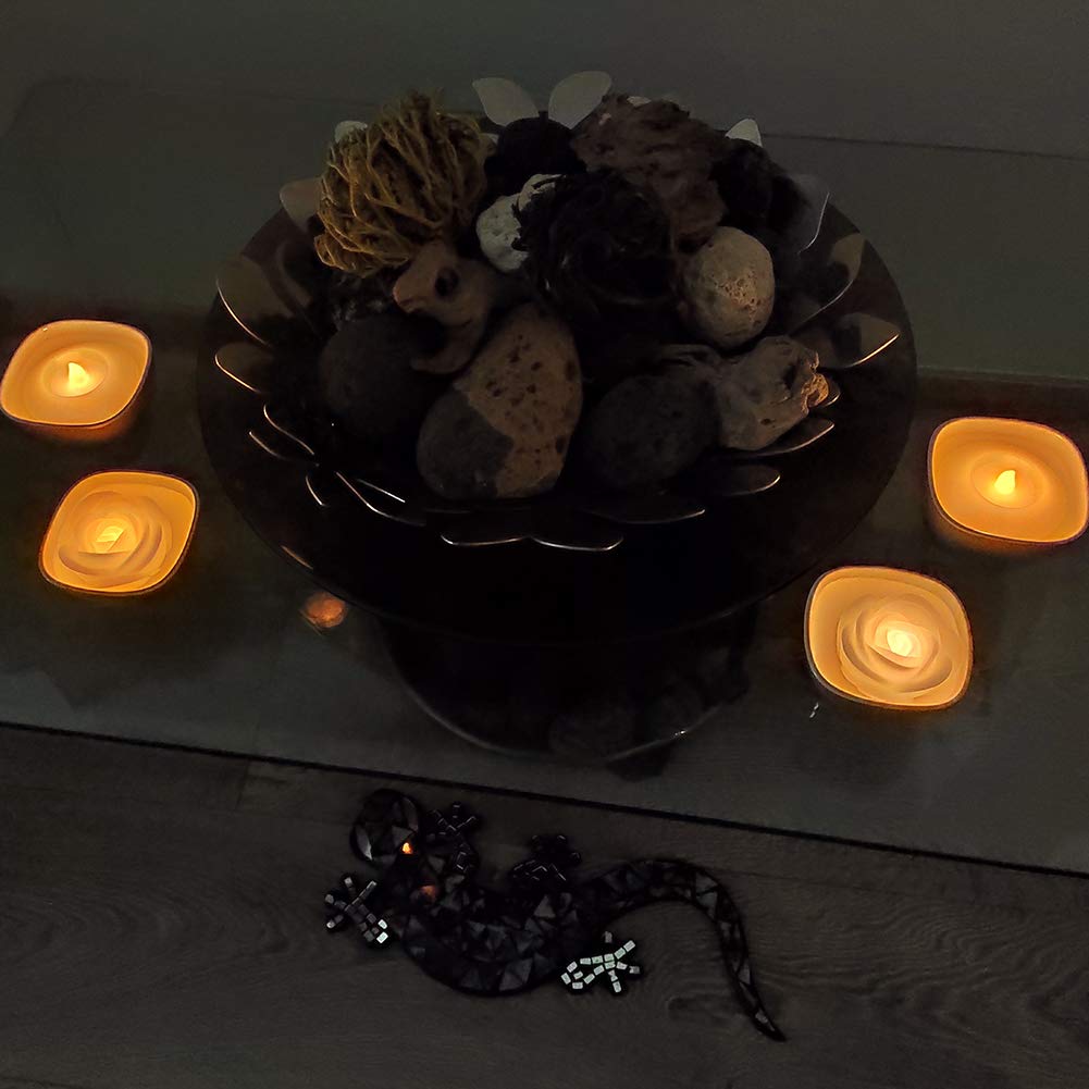 Snapklik.com : KITOSUN Flameless Floating LED Candles Lights 3inch ...
