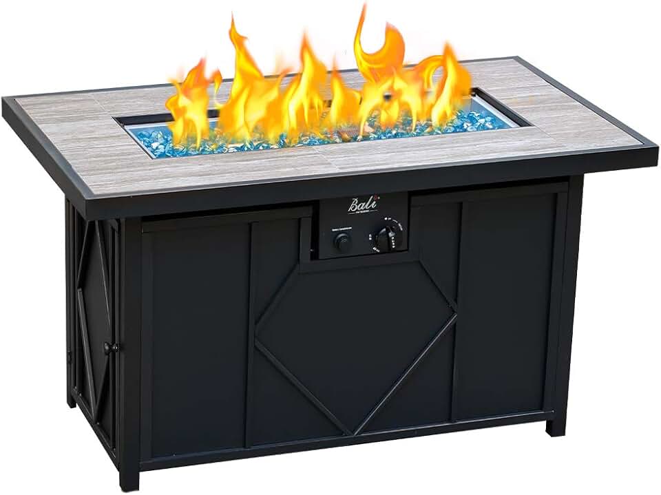Amazon.com: Outdoor Fire Tables - Outdoor Fire Tables / Fire Pits ...
