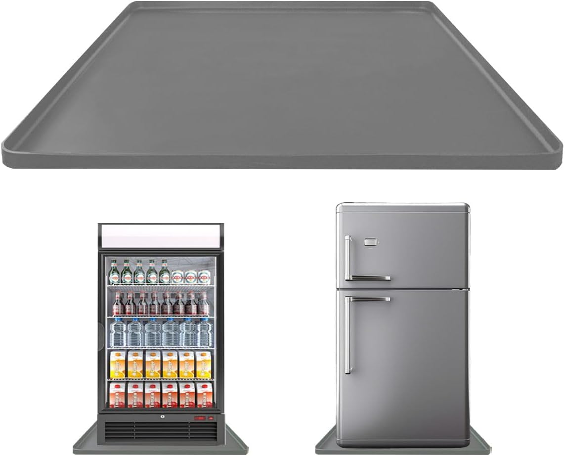 Amazon.com: Mini Fridge Stand with Silicone Drip Tray, Universal ...