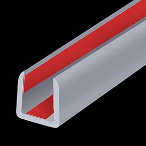 Rubber Edge Trim, Flexible Edge Banding, 3/8"(10mm) U Channel Protector ...