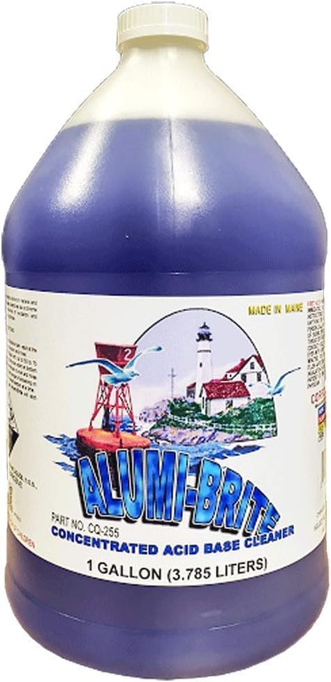 Amazon.com: Aluminum Cleaner and Brightener Concentrated Acid Base ...