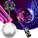 Upgrade Disco Ball with Light and Remote Control, 5/8/10/15 RPM ...