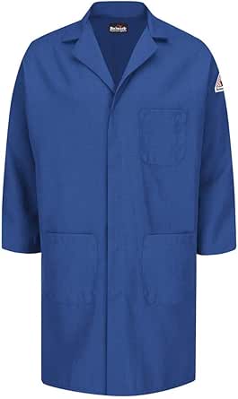 Amazon.com: Bulwark Concealed Snap Front Lab Coat - Nomex IIIA - 6 oz ...