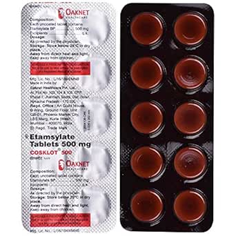 COSKLOT 500 MG - Strip of 10 Tablets : Amazon.in: Health & Personal Care