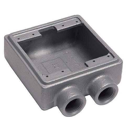 APPLETON FSS275 CAST DEV Box 2 Gang 3/4 in HUB - Amazon.com