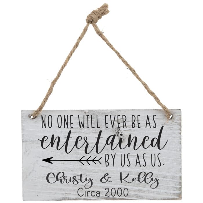 Amazon.com: Personalized No One Will Ever Be as Entertained by Us as Us ...