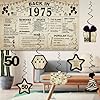 Amazon.com: 50th Birthday Decorations for Men Women,16PCS Back in 1975 ...